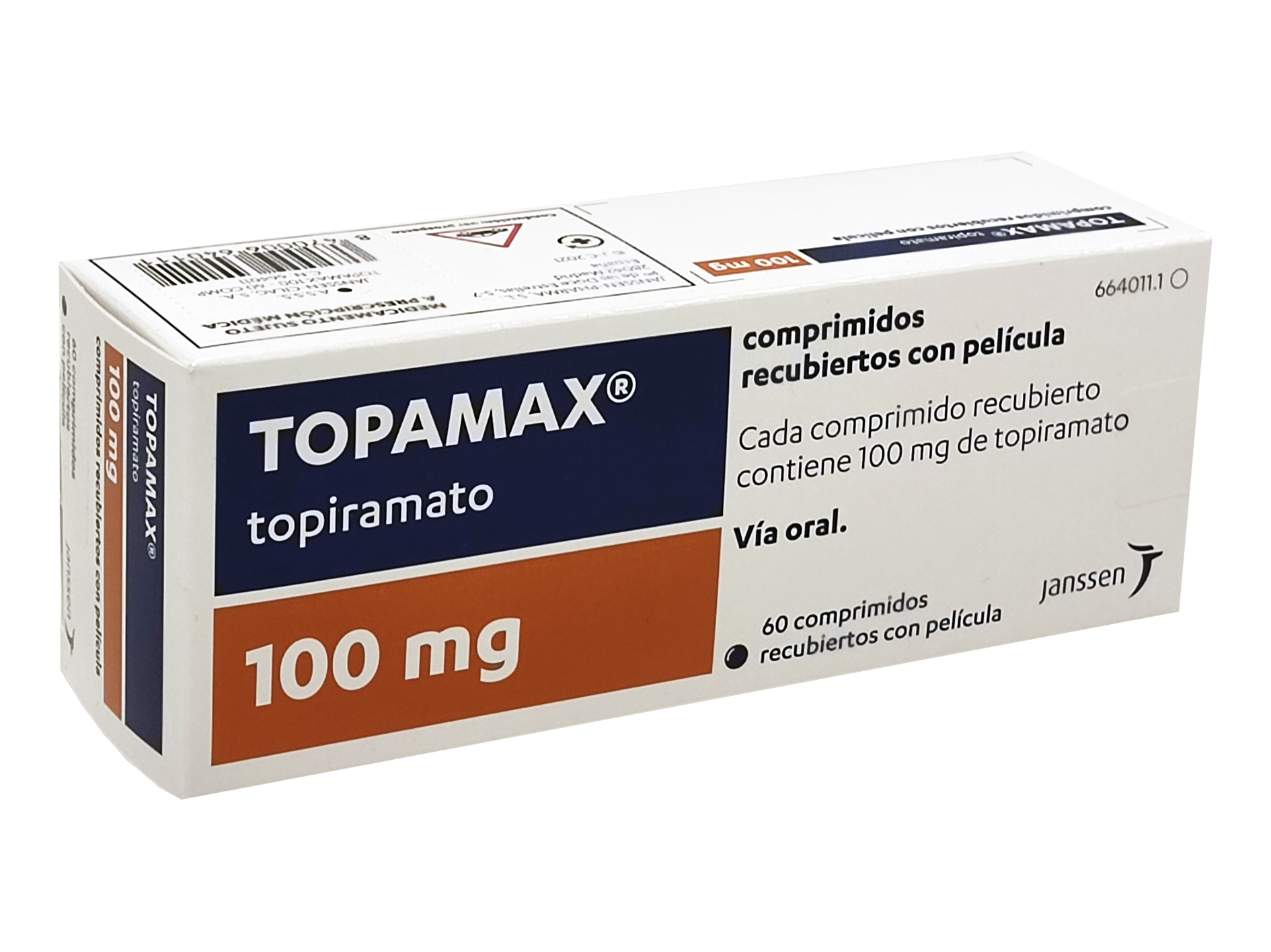 Topamax 100 Mg 60 Comprimidos Recubiertos - Farmacéuticos