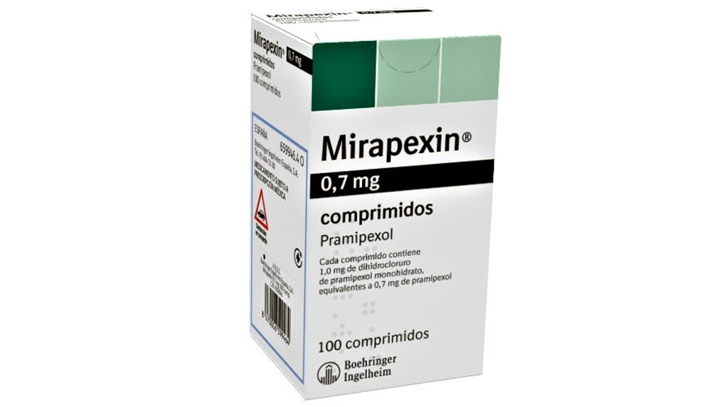 MIRAPEXIN 0,7 mg 100 COMPRIMIDOS - Farmacéuticos