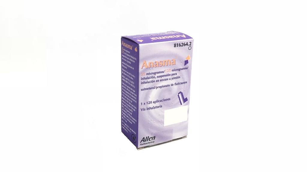 Anasma 25/125 Microgramos Suspension Para Inhalacion En Envase A ...