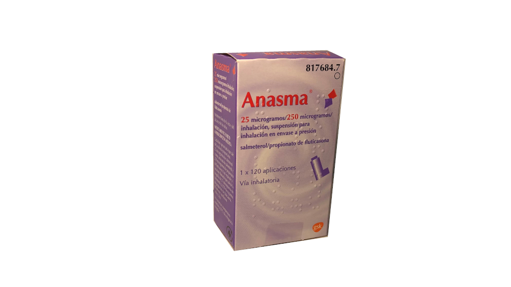 Anasma 25/250 Microgramos Suspension Para Inhalacion En Envase A ...