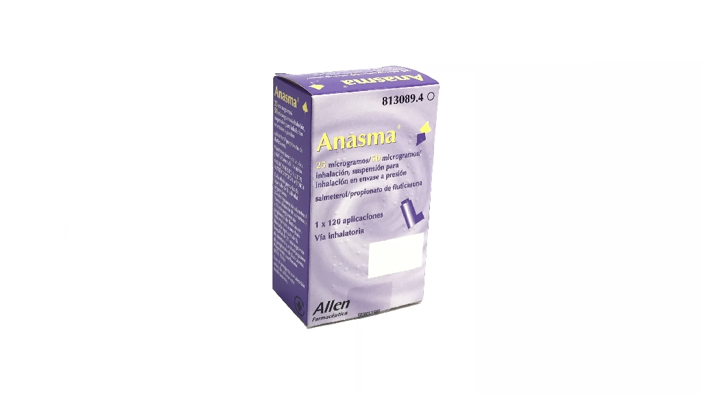 Anasma 25/50 Microgramos Suspension Para Inhalacion En Envase A Presion ...