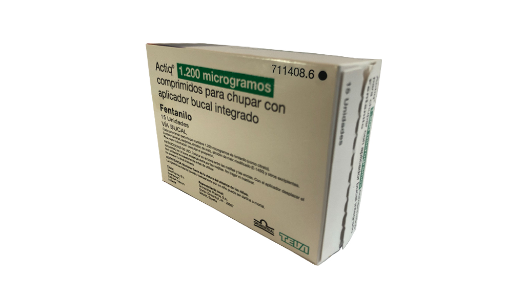 Actiq 1200 Microgramos 3 Comprimidos Para Chupar Con Aplicador Bucal