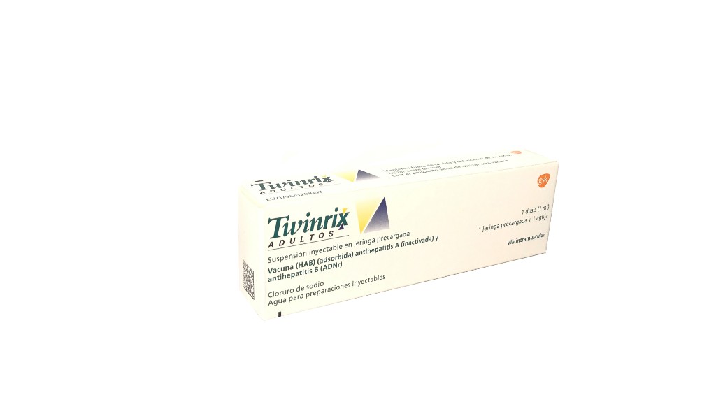 TWINRIX ADULTOS 1 JERINGA PRECARGADA SUSPENSION INYECTABLE 1 ml ...