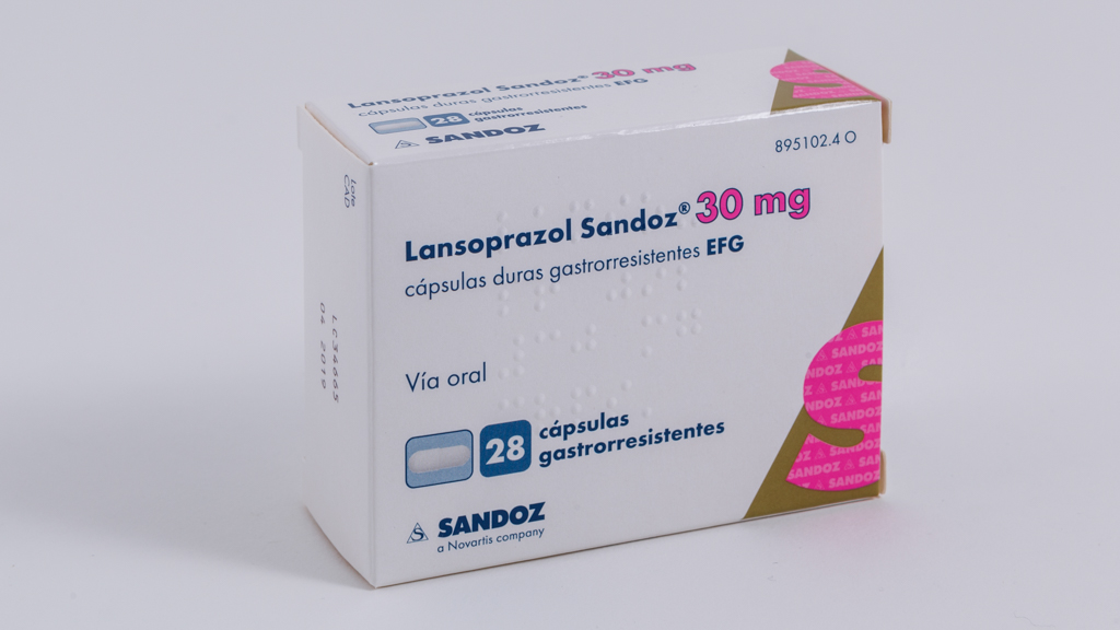 LANSOPRAZOL SANDOZ EFG 30 mg 28 CAPSULAS GASTRORRESISTENTES - Farmacéuticos