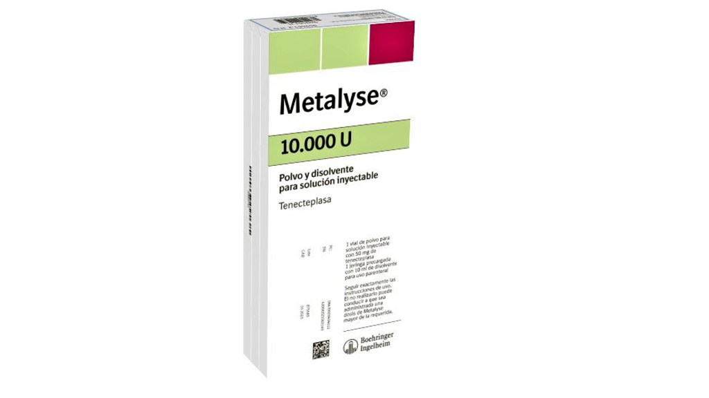 METALYSE 10.000 UNIDADES 1 VIAL POLVO PARA SOLUCION INYECTABLE + 1 ...