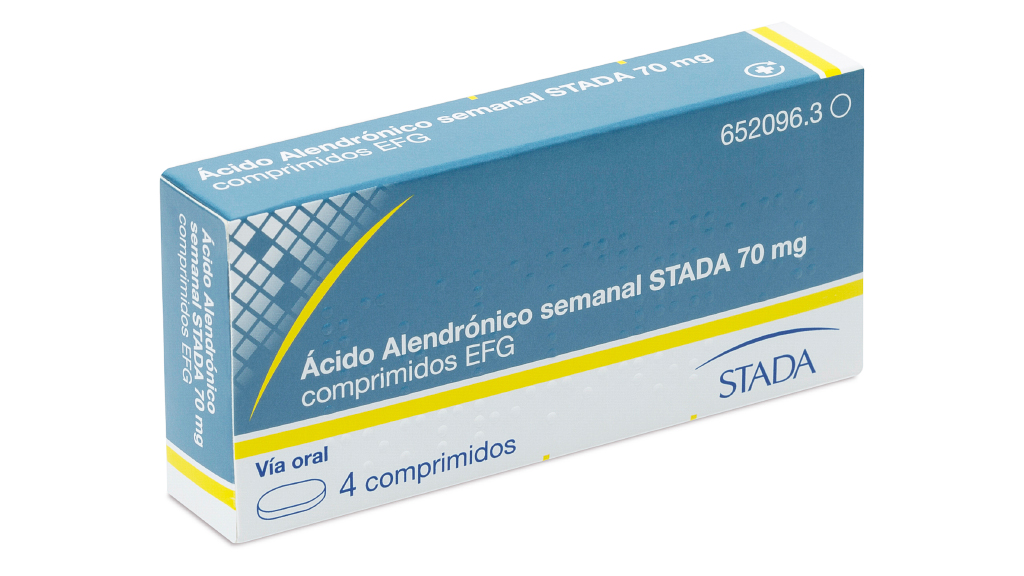 Acido Alendronico Semanal Stada Efg 70 Mg 4 Comprimidos - Farmacéuticos