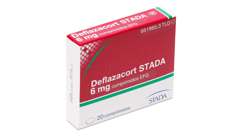 Deflazacort Stada Efg 6 Mg 500 Comprimidos - Farmacéuticos