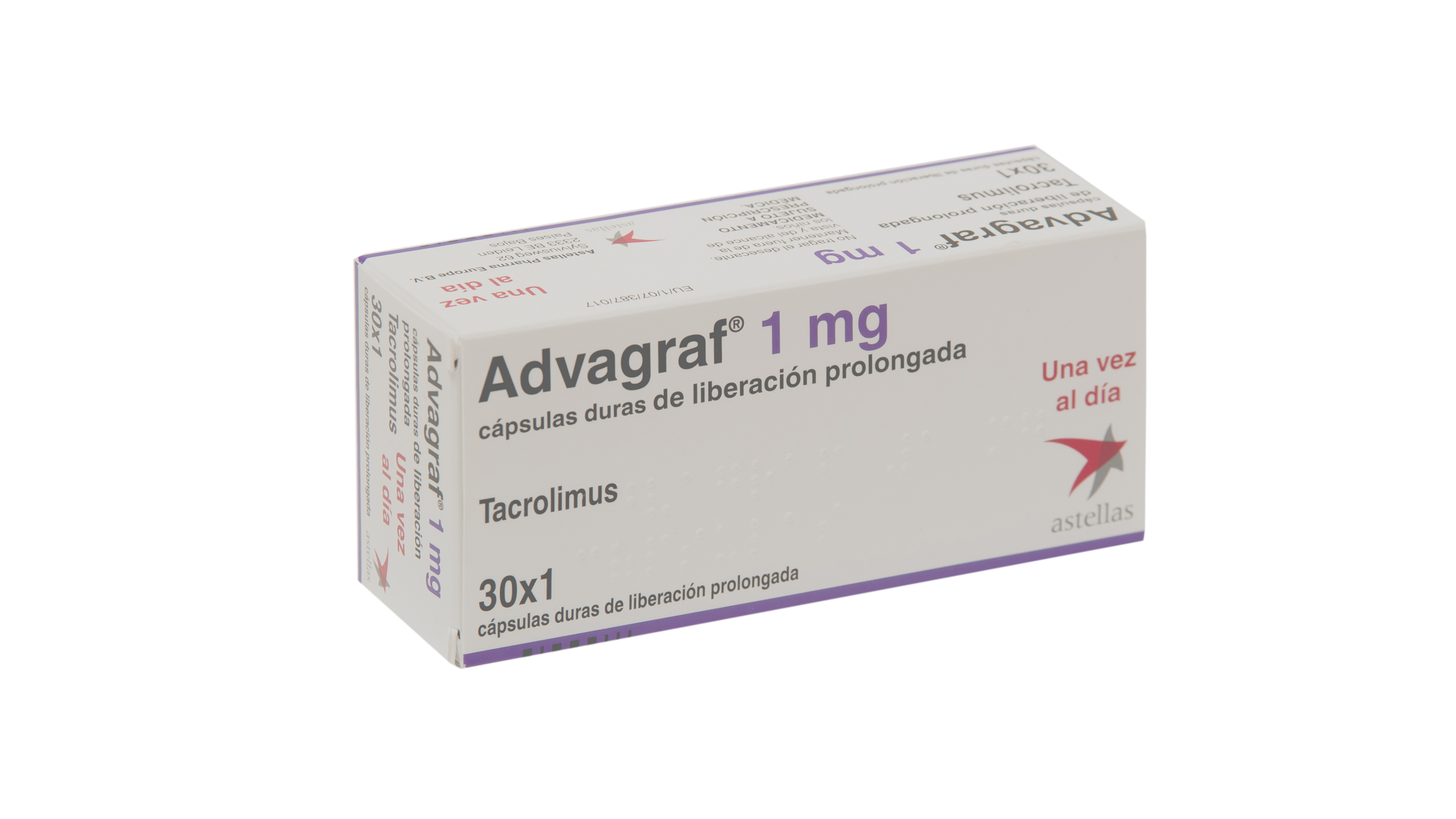 Advagraf 1 Mg 30 Capsulas Liberacion Prolongada - Farmacéuticos