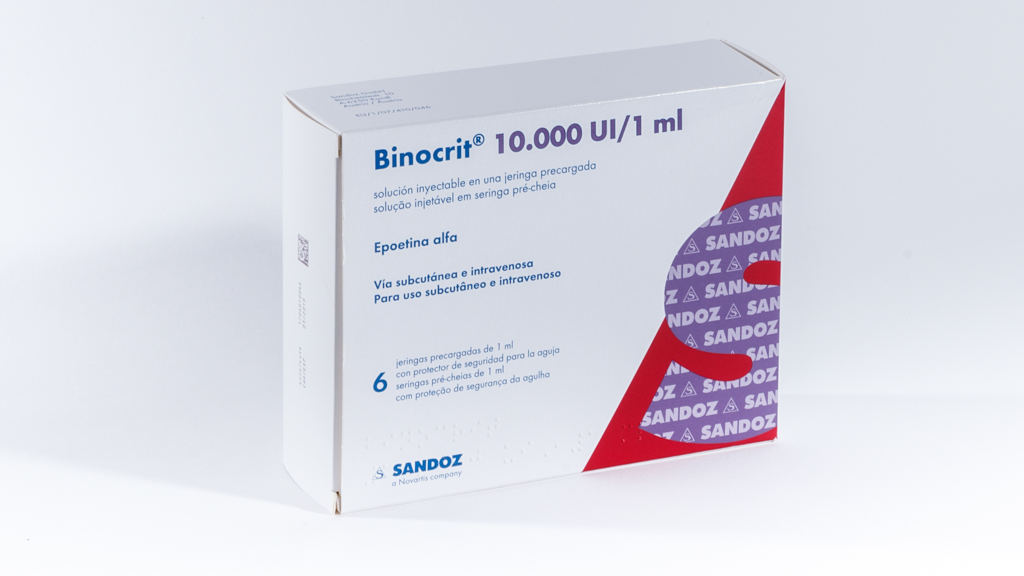 Binocrit 10.000 Ui 6 Jeringas Precargadas Solucion Inyectable 1 Ml ...