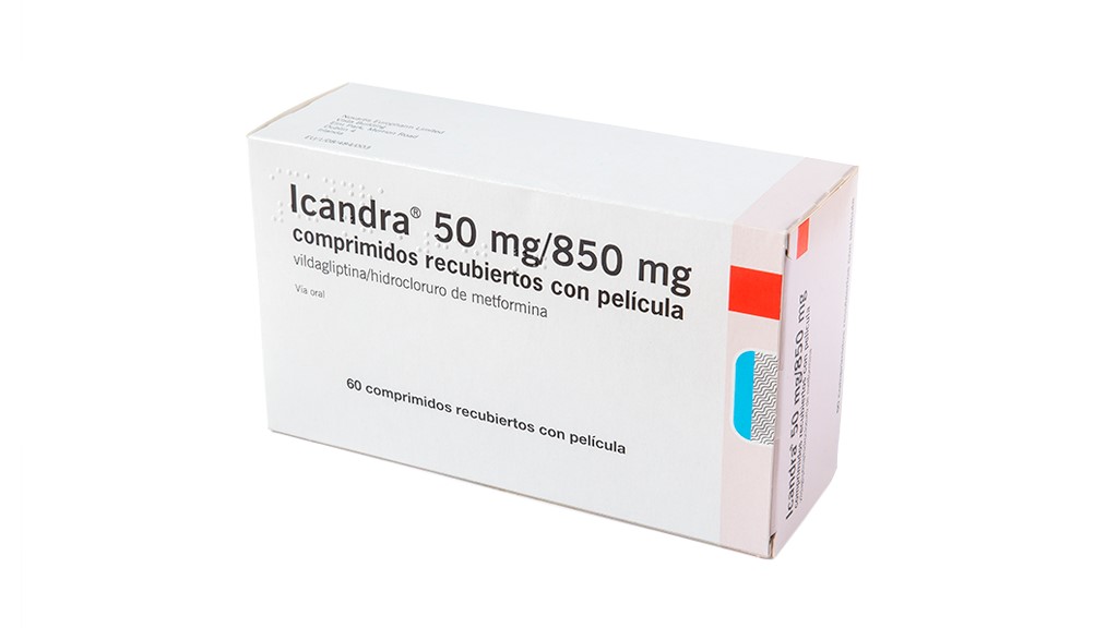 Icandra 50 Mg/850 Mg 60 Comprimidos Recubiertos - Farmacéuticos