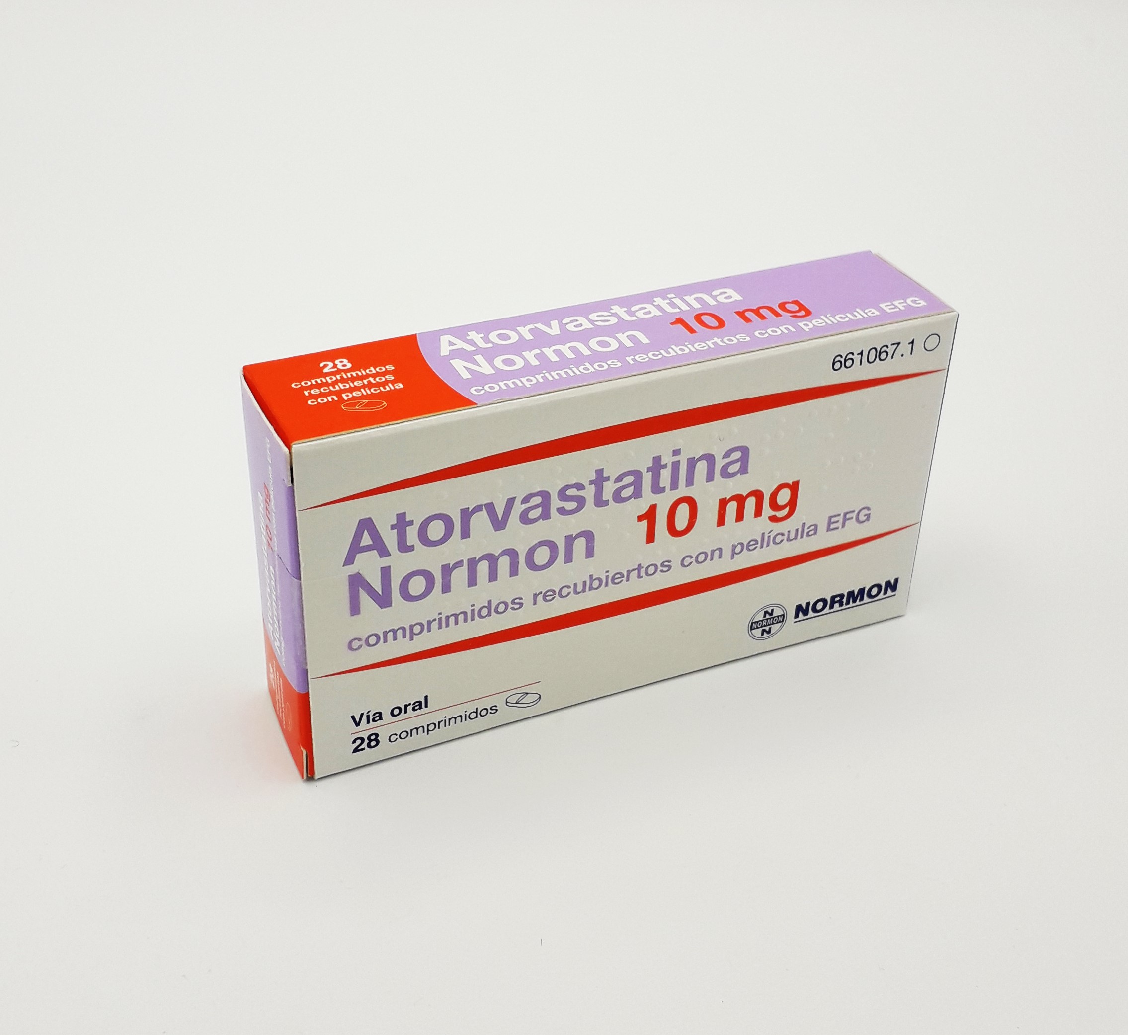 Atorvastatina Normon Efg 10 Mg 28 Comprimidos Recubiertos - Farmacéuticos