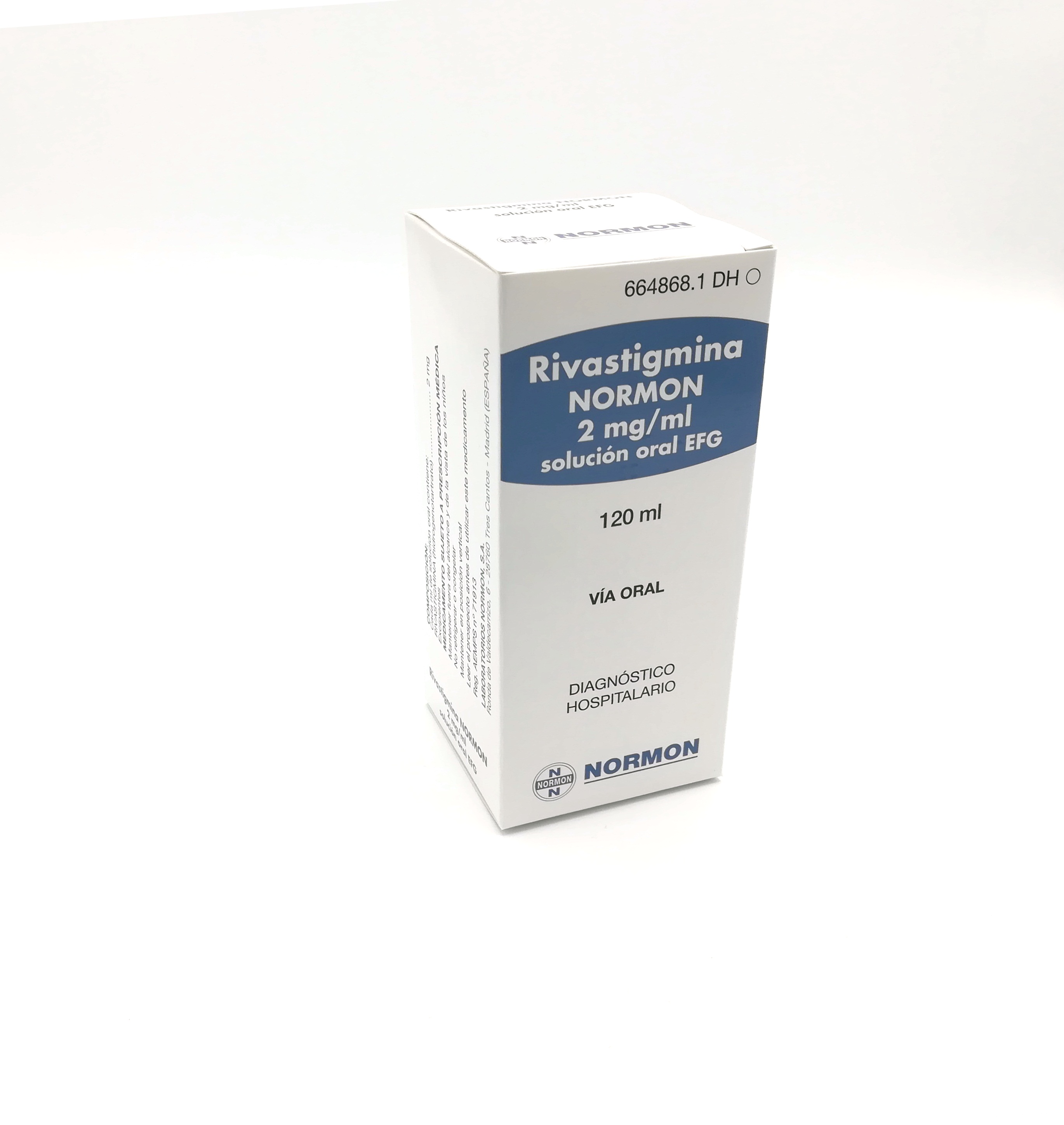 Rivastigmina Normon Efg 2 Mg/Ml Solucion Oral 1 Frasco 120 Ml ...