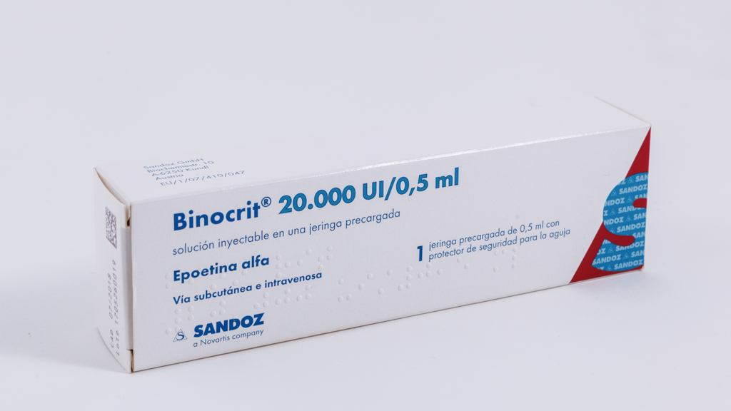 Binocrit 20.000 Ui 1 Jeringa Precargada Solucion Inyectable 0,5 Ml (Con ...