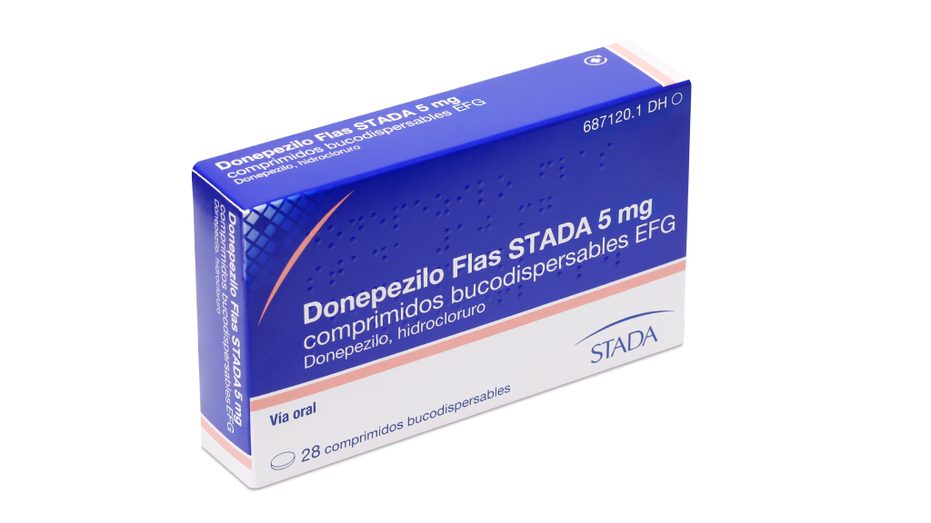 Donepezilo Flas Stada Efg 5 Mg 28 Comprimidos Bucodispersables (Blister ...