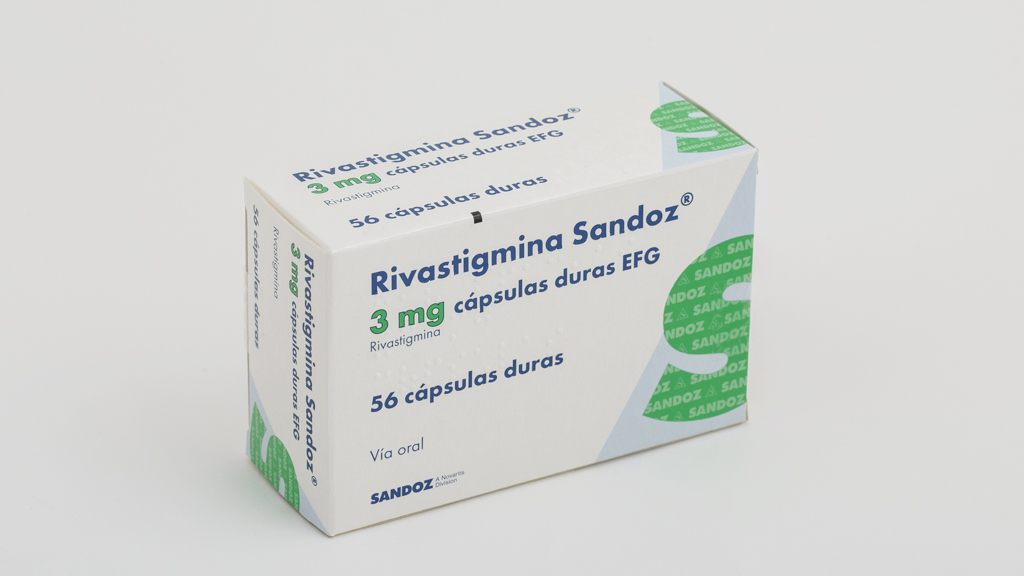 RIVASTIGMINA SANDOZ EFG 3 mg 56 CAPSULAS - Farmacéuticos