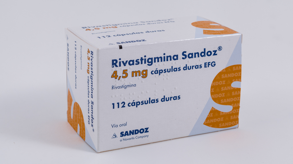 RIVASTIGMINA SANDOZ EFG 4,5 mg 112 CAPSULAS - Farmacéuticos