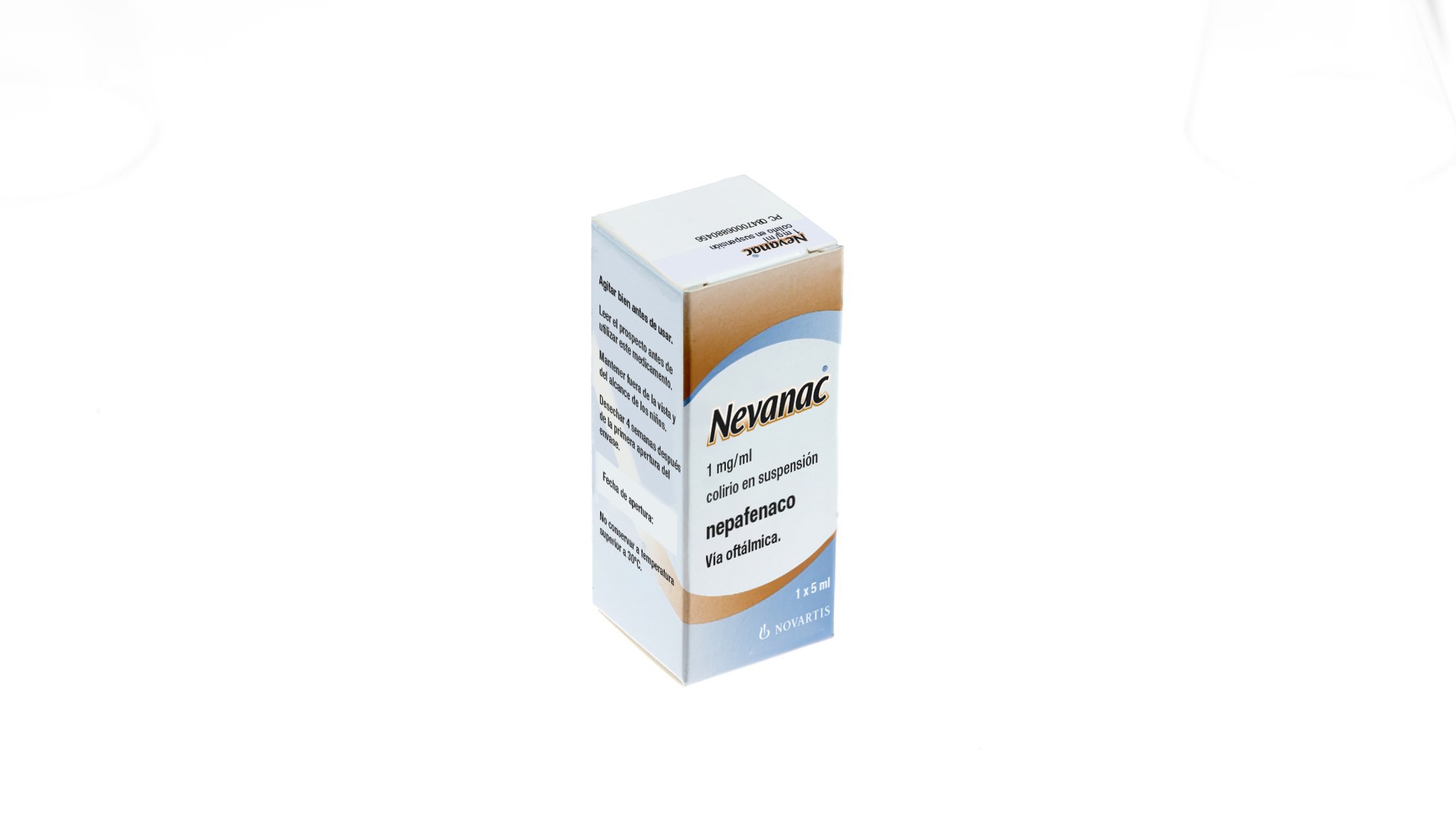 Nevanac 1 Mg/Ml Colirio En Suspension 1 Frasco 5 Ml - Farmacéuticos