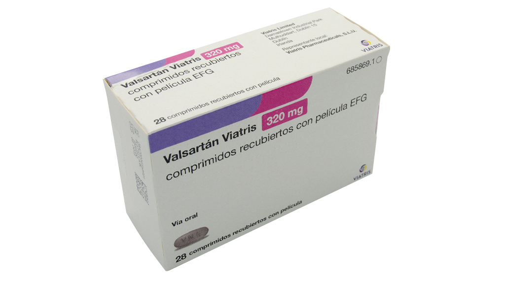Valsartan Viatris Efg 320 Mg 28 Comprimidos Recubiertos - Farmacéuticos