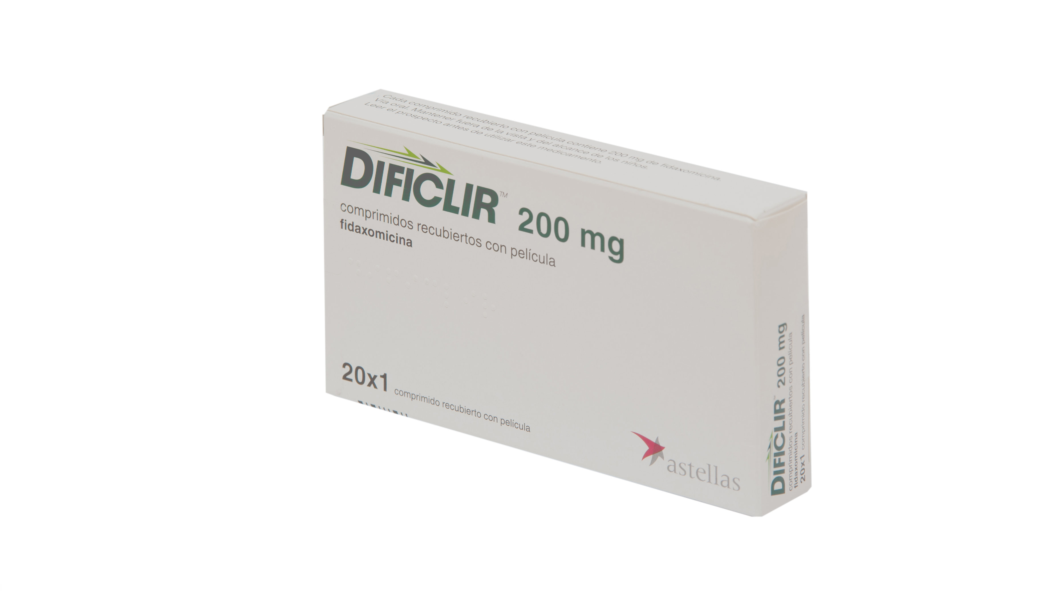 Dificlir 200 Mg 20 Comprimidos Recubiertos - Farmacéuticos