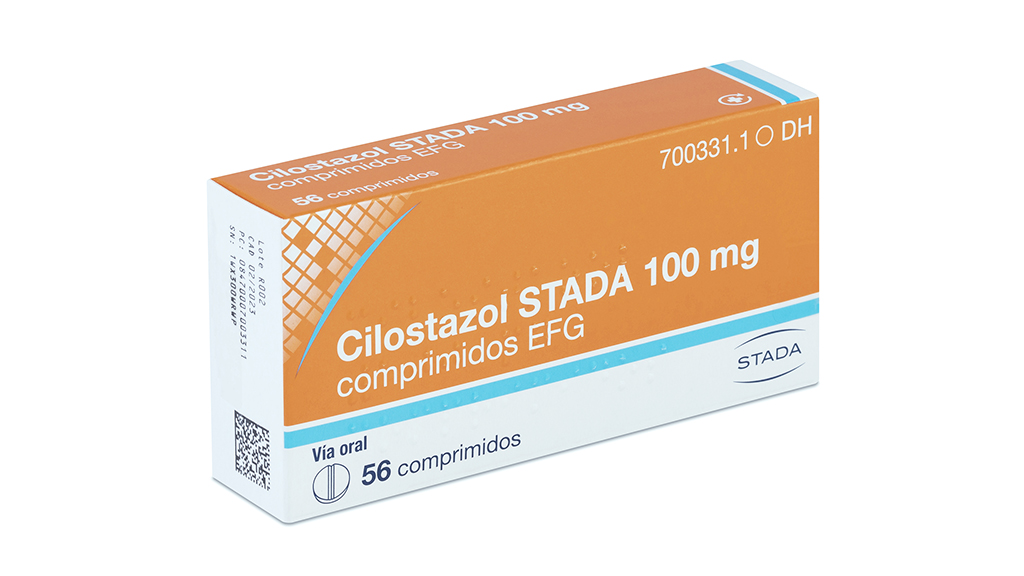 Cilostazol Stada Efg 100 Mg 56 Comprimidos - Farmacéuticos