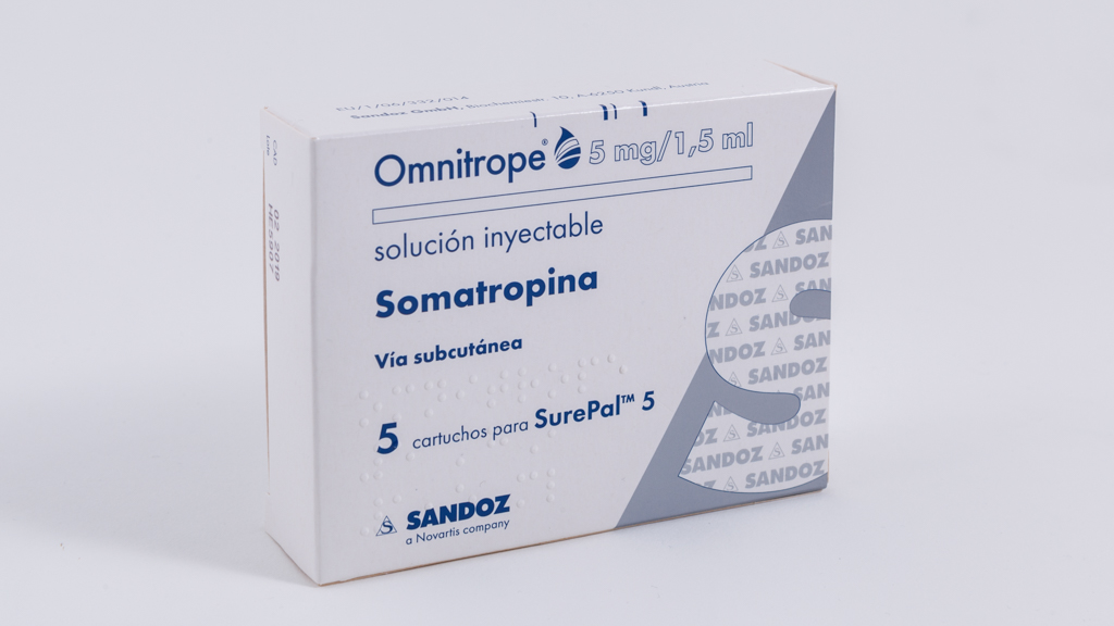 OMNITROPE 5 mg 5 CARTUCHOS SOLUCION INYECTABLE 1,5 ml (SUREPAL ...
