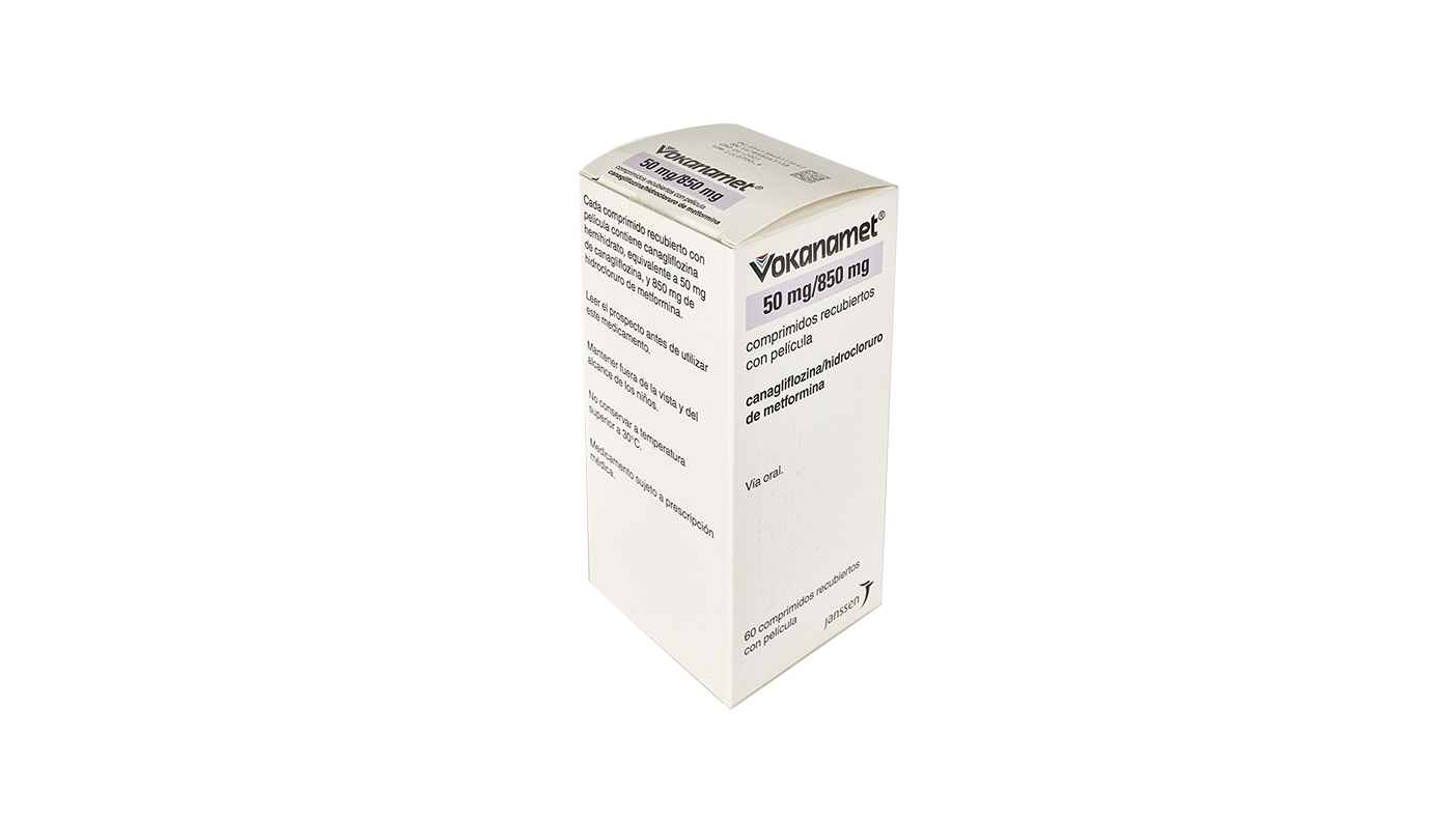 Vokanamet 50 Mg/850 Mg 60 Comprimidos Recubiertos - Farmacéuticos
