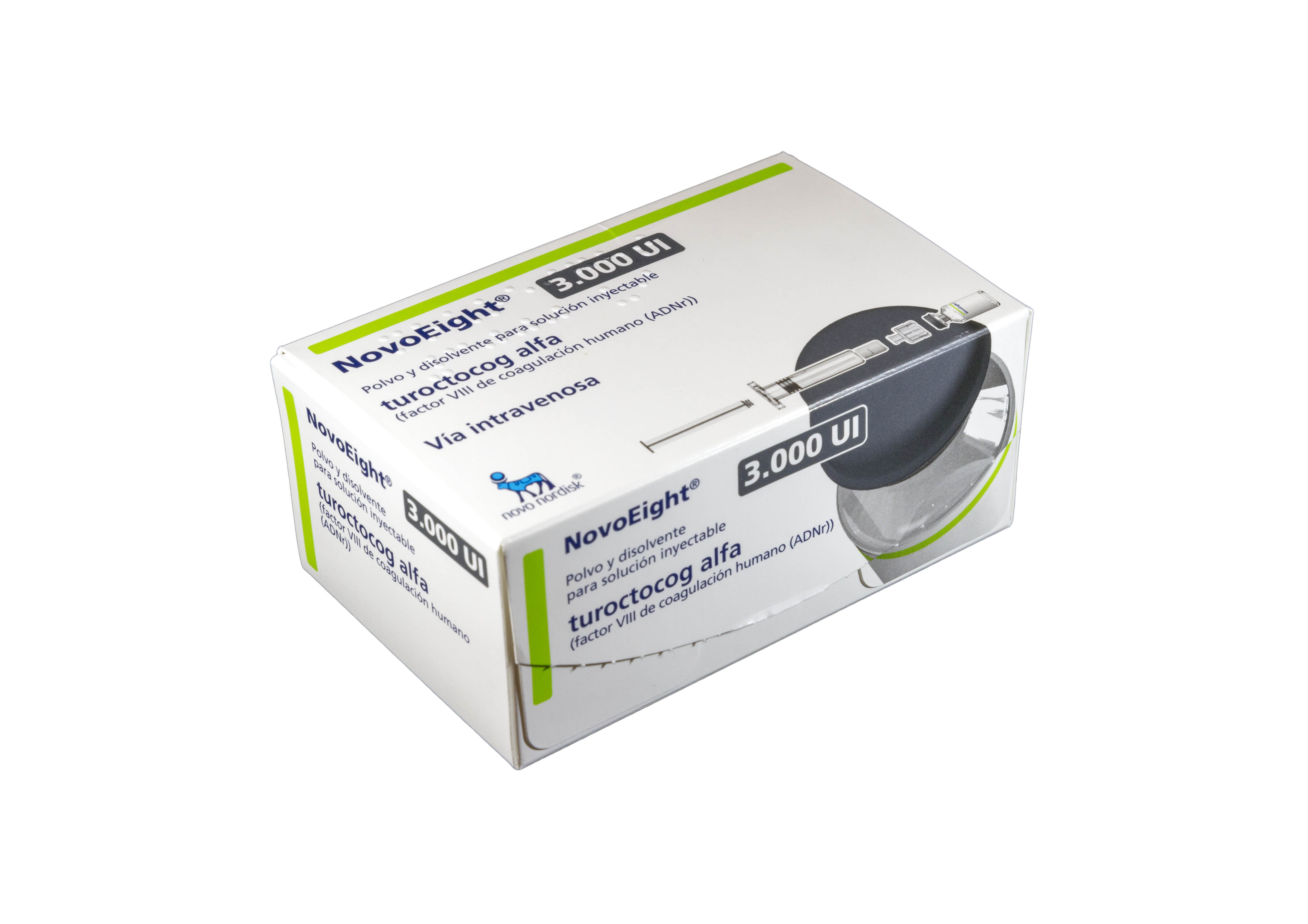 Novoeight 3000 Ui 1 Vial Polvo Para Solucion Inyectable + 1 Jeringa ...