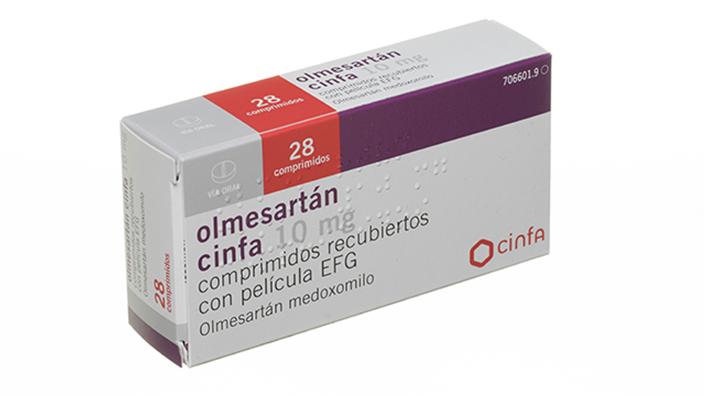 Olmesartan Cinfa Efg 10 Mg 28 Comprimidos Recubiertos - Farmacéuticos