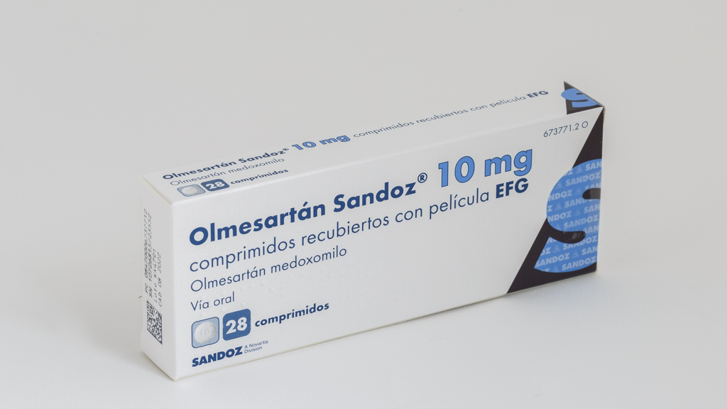 Olmesartan Sandoz Efg 10 Mg 28 Comprimidos Recubiertos - Farmacéuticos
