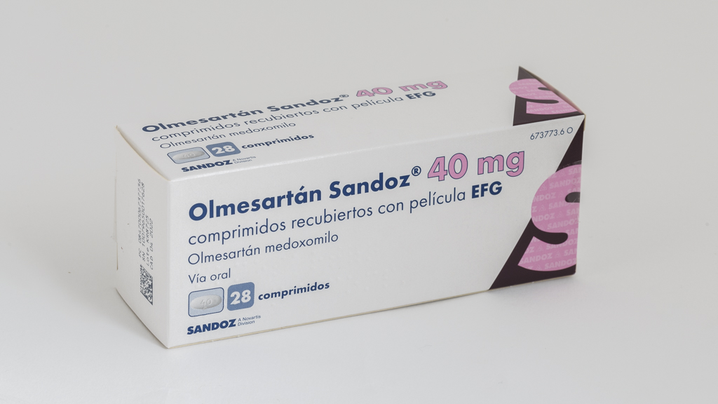 Olmesartan Sandoz Efg 40 Mg 28 Comprimidos Recubiertos - Farmacéuticos