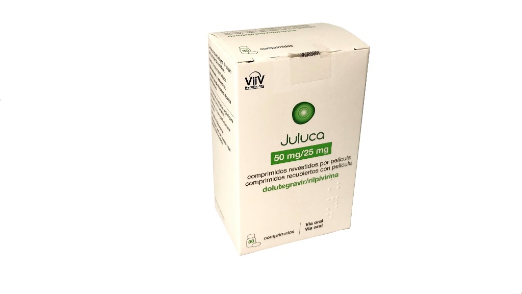 JULUCA 50 mg/25 mg 30 COMPRIMIDOS RECUBIERTOS - Farmacéuticos