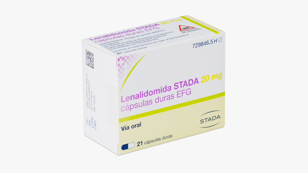 Lenalidomida Stada Efg 20 Mg 21 Capsulas - Farmacéuticos