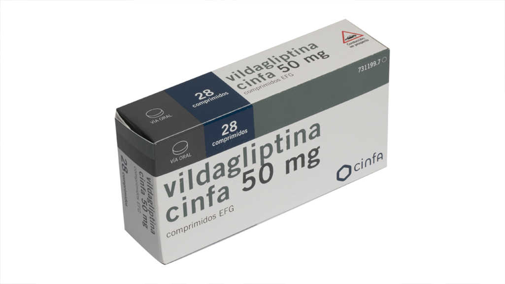 Vildagliptina Cinfa Efg 50 Mg 56 Comprimidos - Farmacéuticos